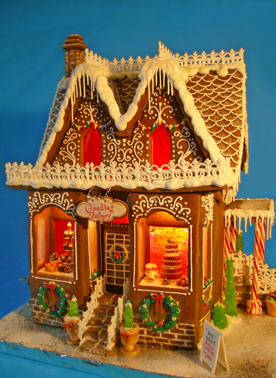 Printable Fancy Gingerbread House Templates The Cake Boutique