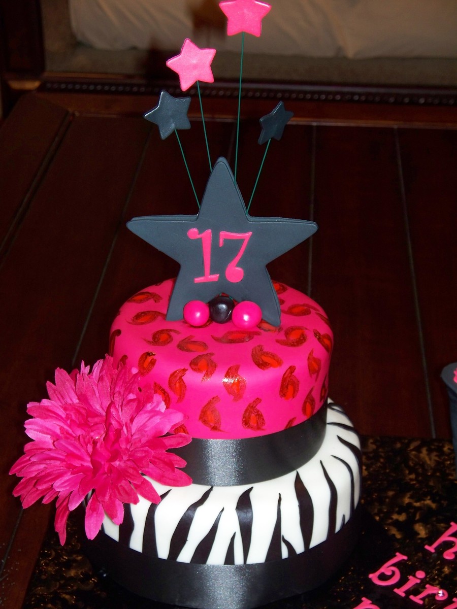 17Th Birthday Cake CakeCentral