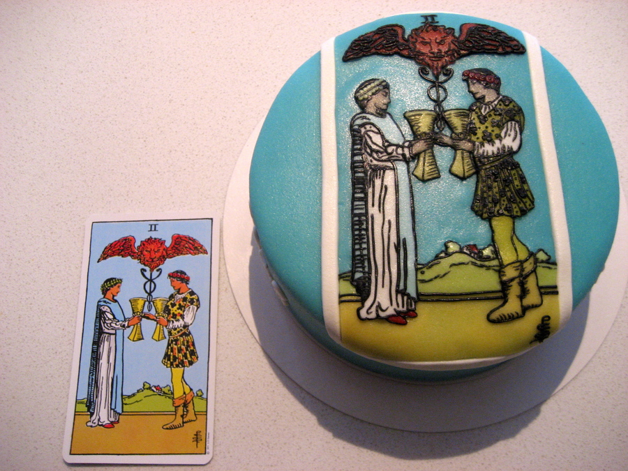 Tarot Card Cake CakeCentral tarot-card-cake-cakecentral