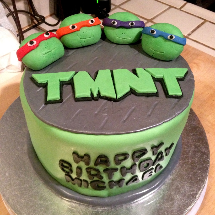 Teenage Mutant Ninja Turtles Cake CakeCentral