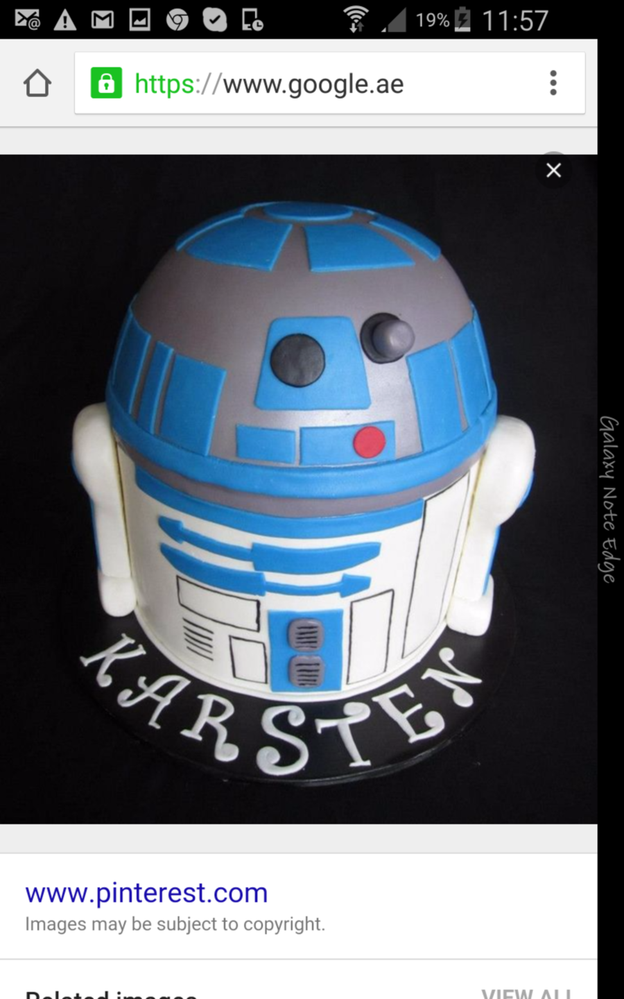 Techniques To Make An R2D2 Star Wars Cake - CakeCentral.com