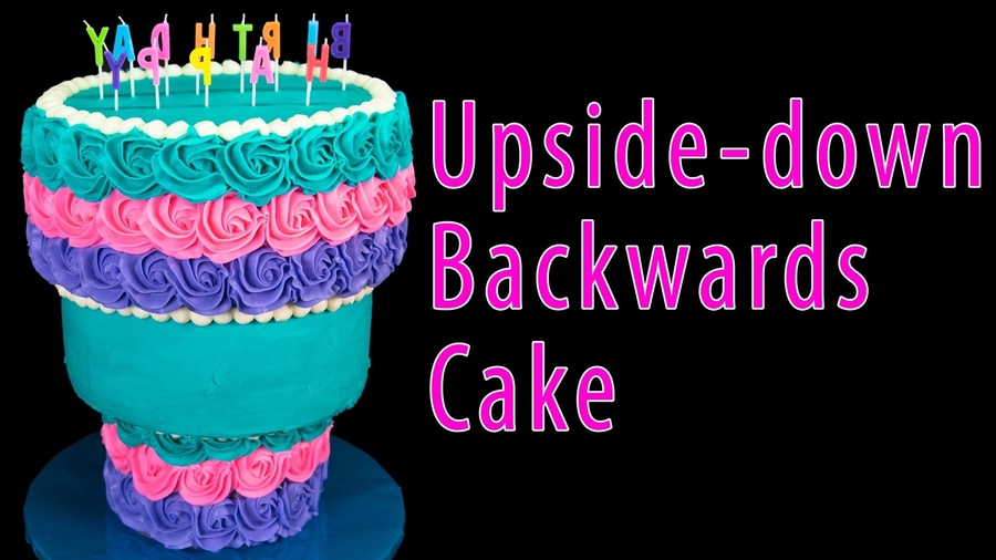 Upside-down Cake Tutorial - CakeCentral.com
