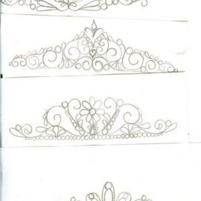15 Royal Icing Tiara Patterns Fit For A Princess - CakeCentral.com