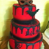 Vampire Inspired Cake - CakeCentral.com