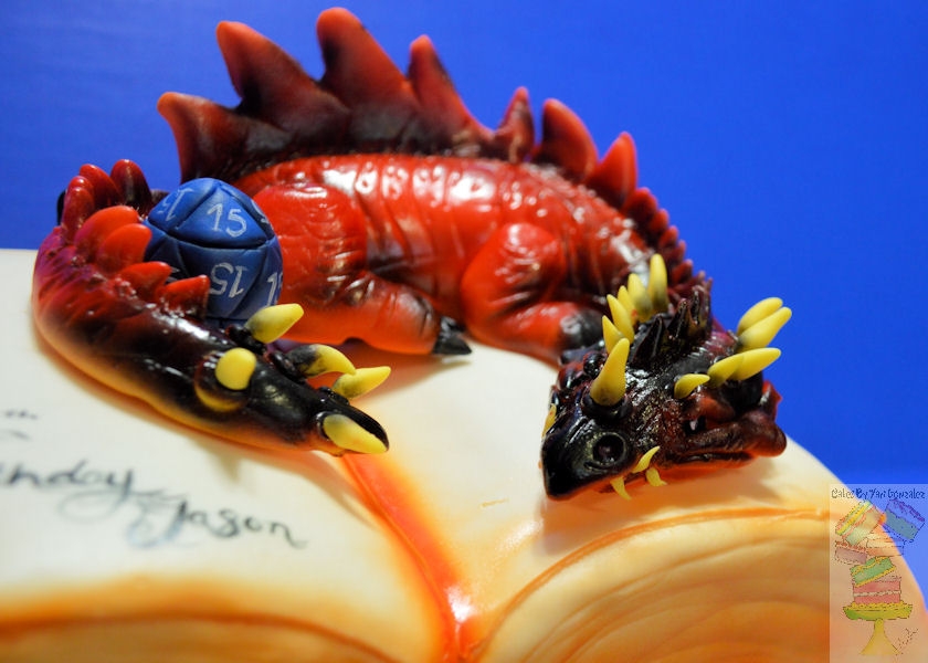 Magic The Gathering Card Game Theme Cake - CakeCentral.com