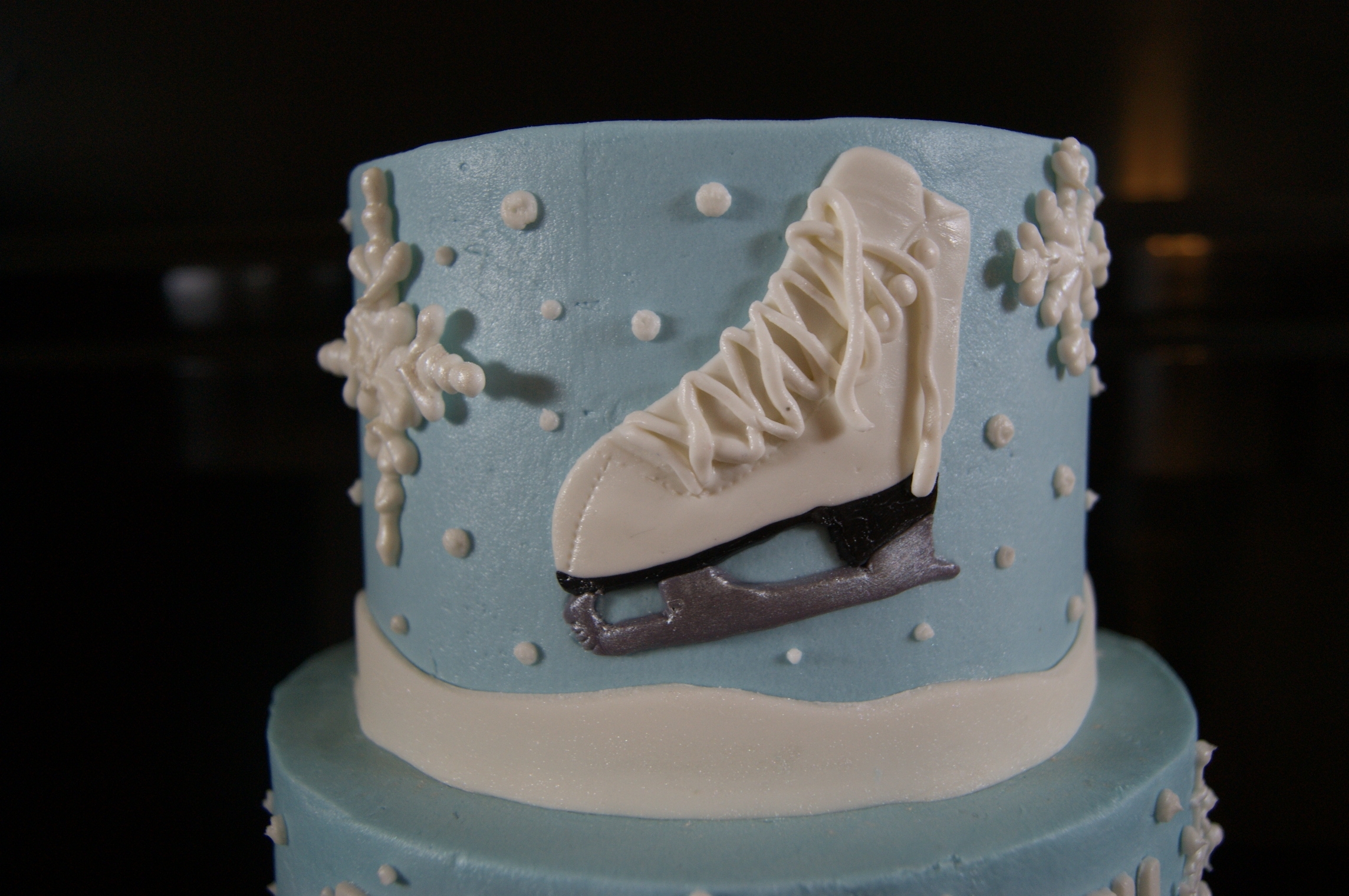 Figure Skating Birthday Cake - CakeCentral.com