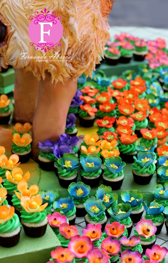 "the Croods" Sandy Cake & Cupcakes - CakeCentral.com