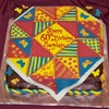 Patchwork Quilt Birthday Cake - CakeCentral.com