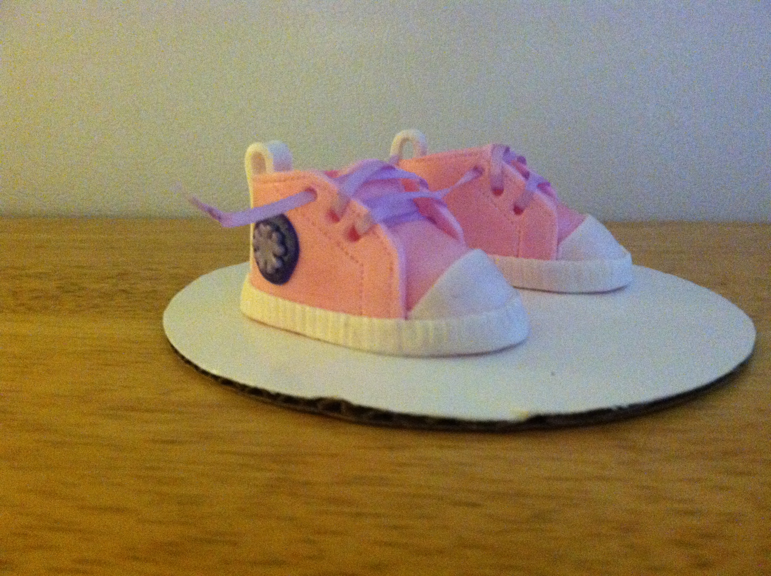 Gumpaste Baby Shoes - CakeCentral.com