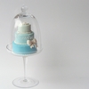 Blue Mini Cake - CakeCentral.com
