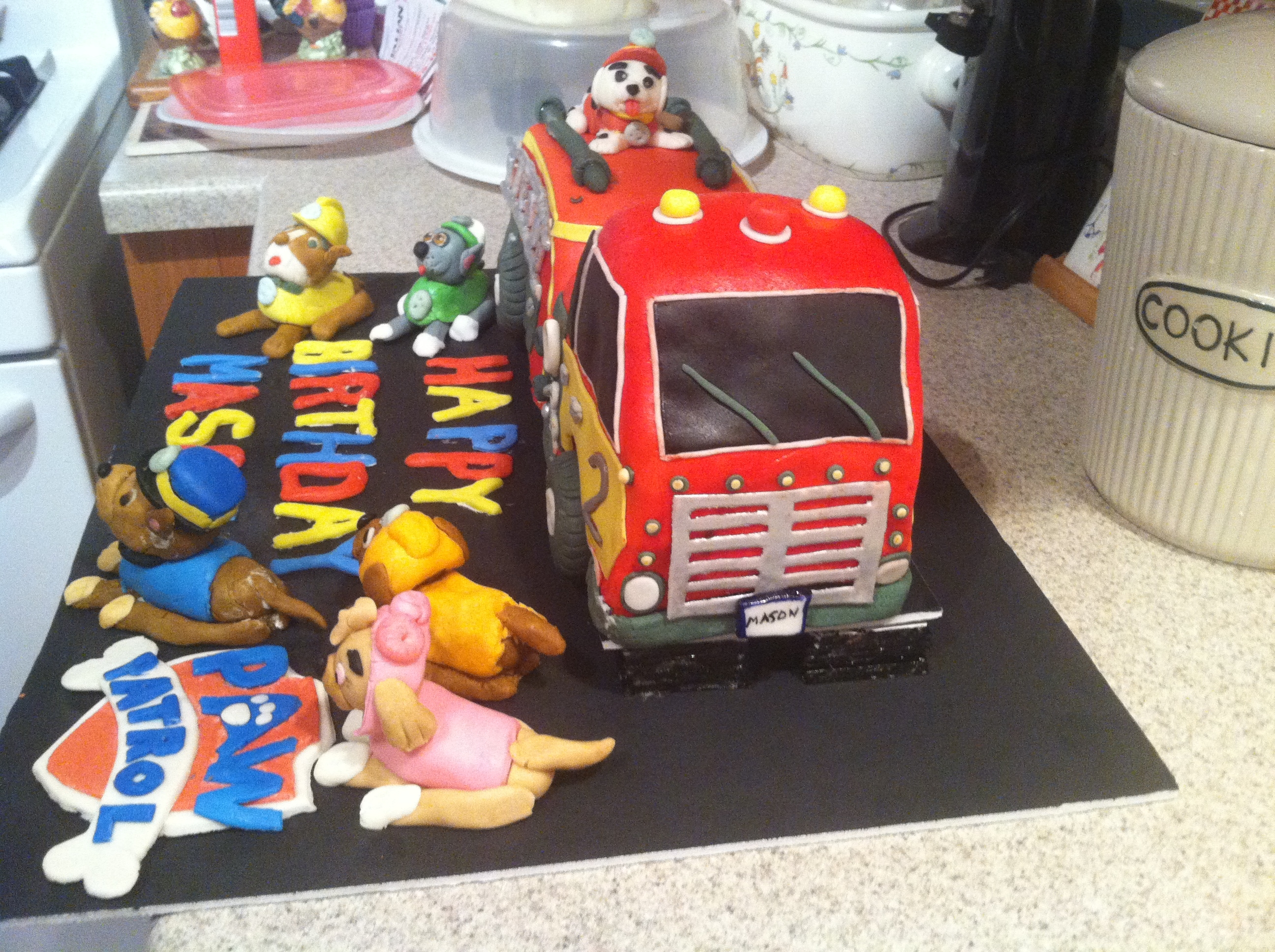 Paw Patrol Firetruck - CakeCentral.com