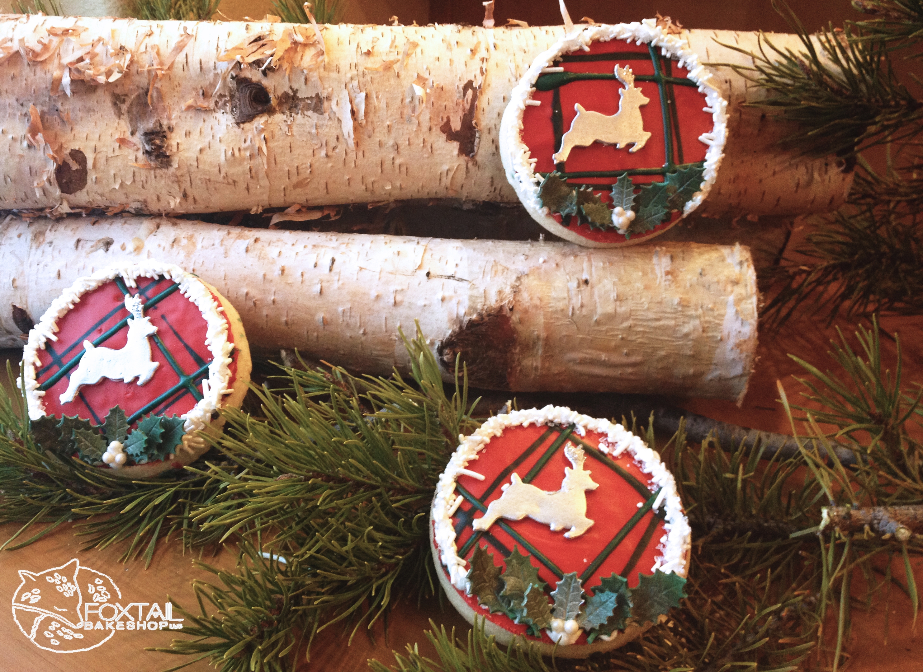 Reindeer Shortbread Decorated Cookie - CakeCentral.com