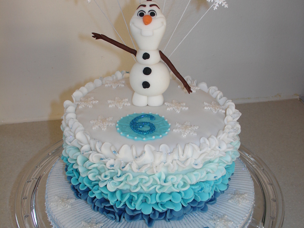 Olaf Cake Tutorial