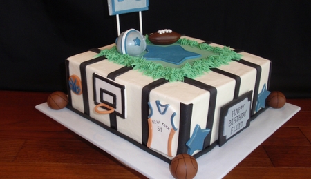 Referee Shirt Birthday Cake - CakeCentral.com