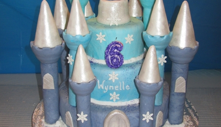 Disney Princess Castle Cake - CakeCentral.com