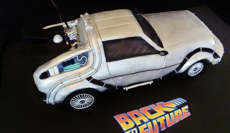 Back To The Future Graduation Cake - CakeCentral.com