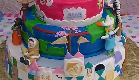It's A Small World Cake - CakeCentral.com