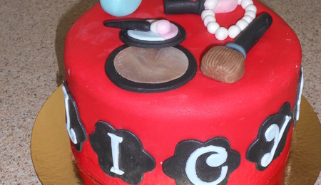 Make-Up Cake - CakeCentral.com