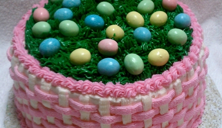Crazy Easter Chicken - CakeCentral.com