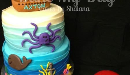 Moana Inspired Wave - CakeCentral.com