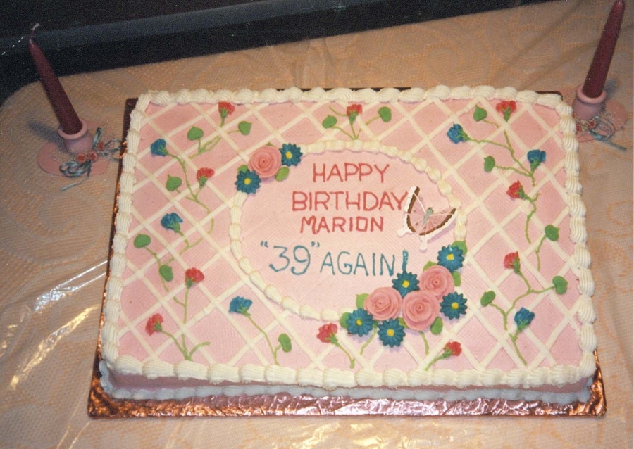 "39" Again - CakeCentral.com