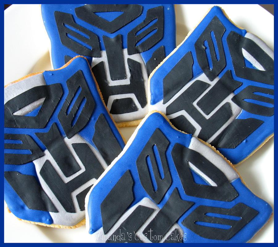 Transformers Cookies - CakeCentral.com