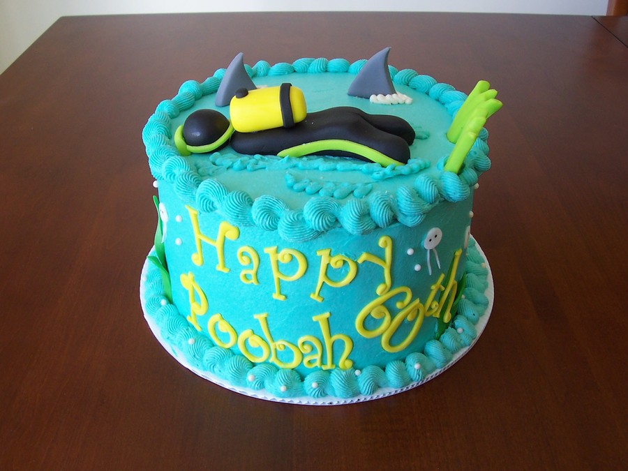 Scuba Birthday - CakeCentral.com