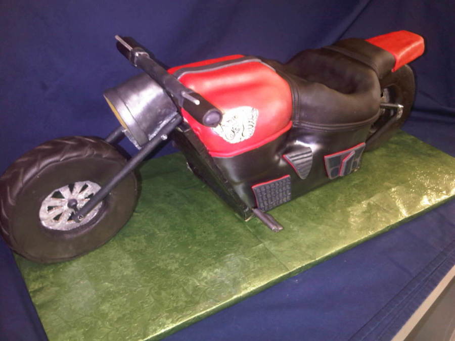 Motorcycle Cake - CakeCentral.com