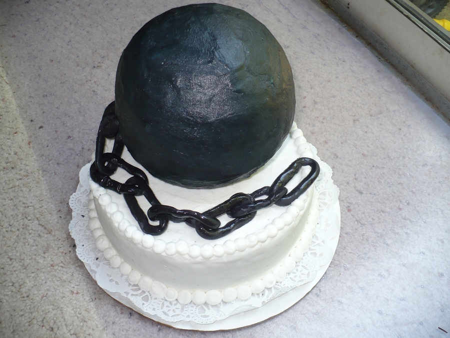 Ball & Chain - CakeCentral.com