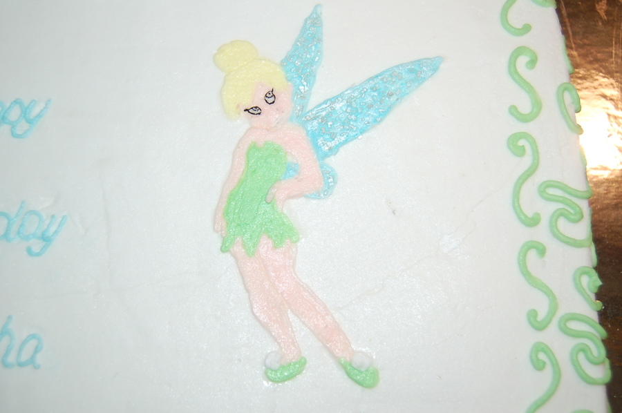 Tinkerbell Disaster - CakeCentral.com