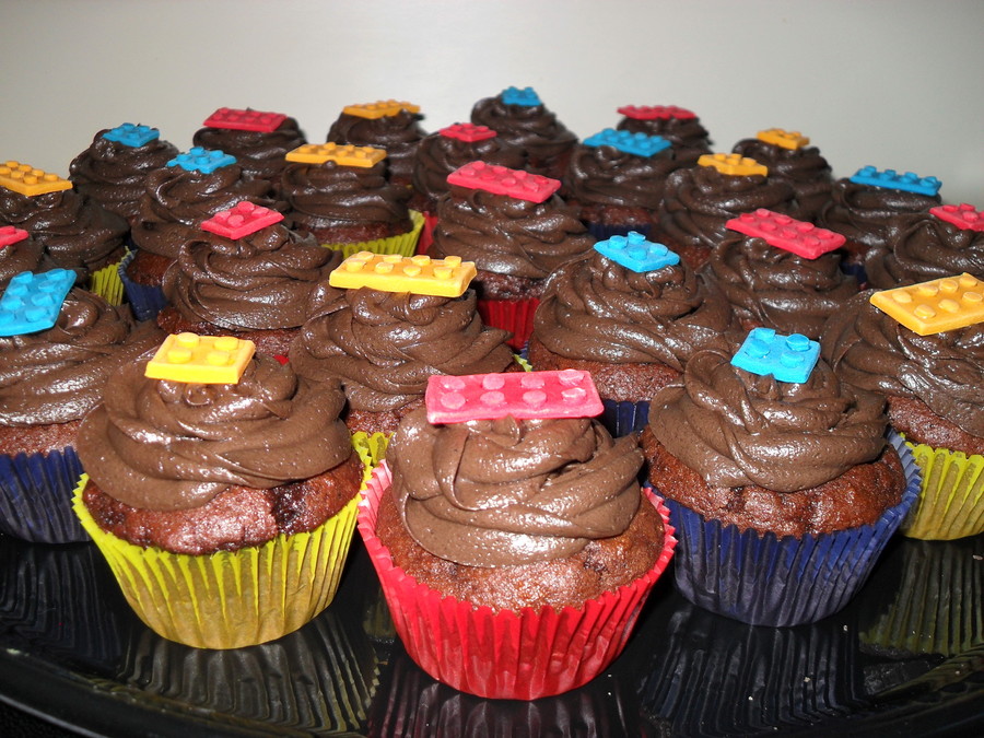 Lego Cupcakes - CakeCentral.com