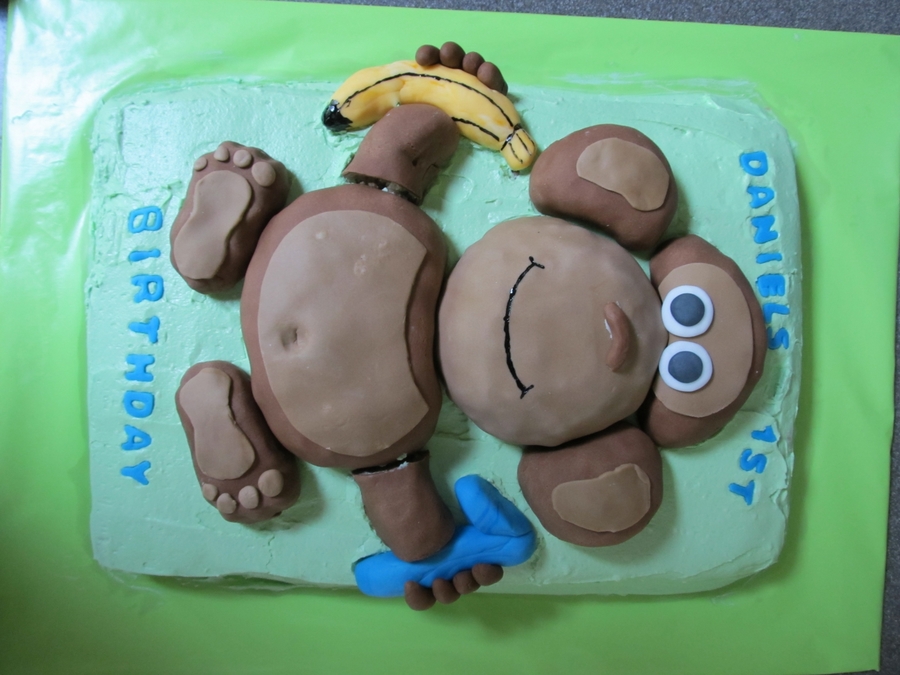Monkey Cake - CakeCentral.com