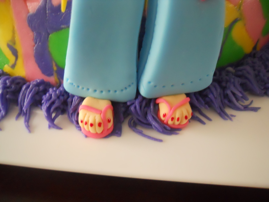 Groovy Chic - CakeCentral.com