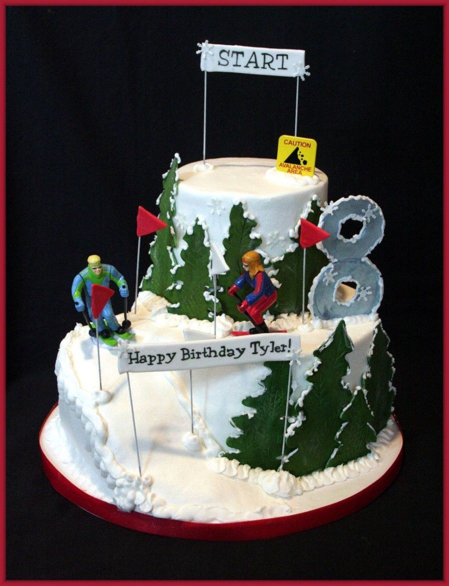 Skiing - CakeCentral.com