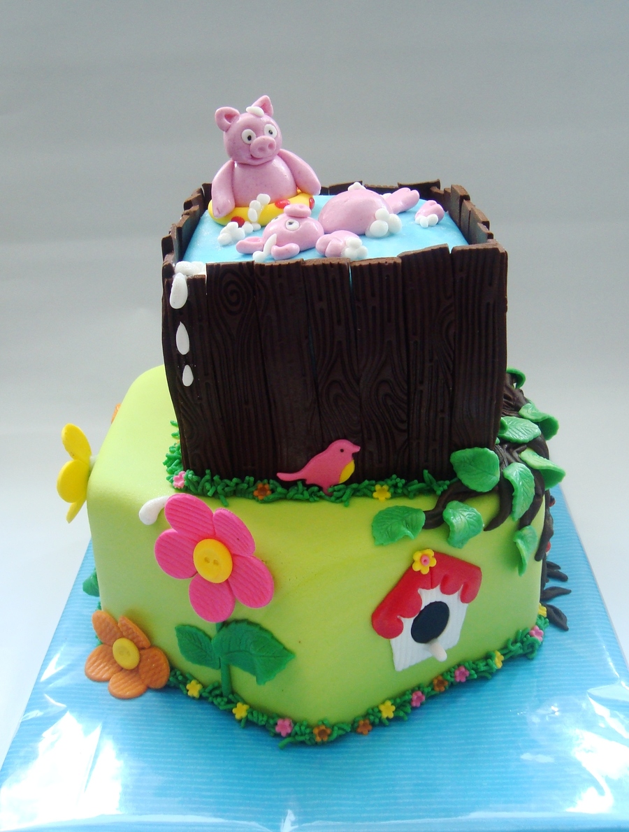 Taking A Bath - CakeCentral.com