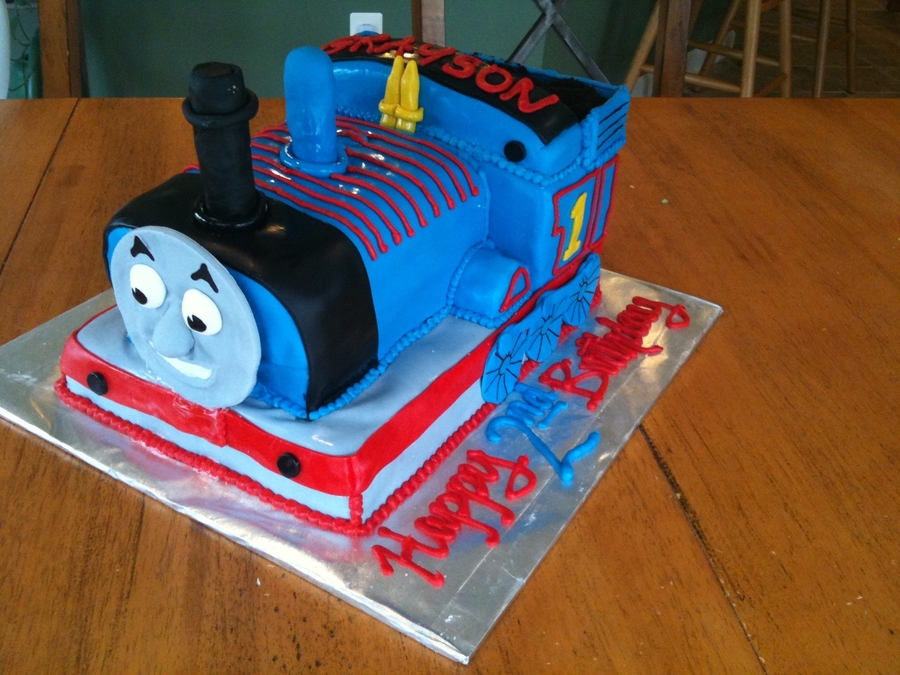 Thomas The Train Cake - CakeCentral.com