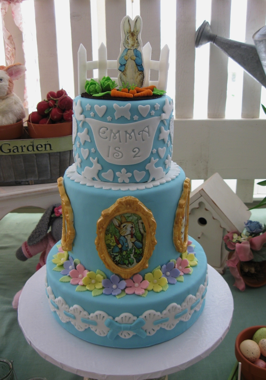 Peter Rabbit Cake - CakeCentral.com
