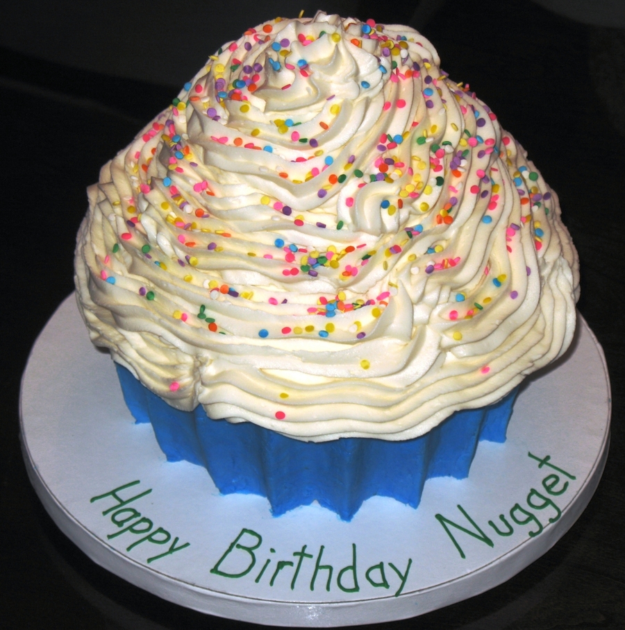 Big Cupcake - CakeCentral.com