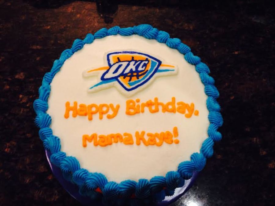 My First Cake Did A Fbct For The Logo - CakeCentral.com