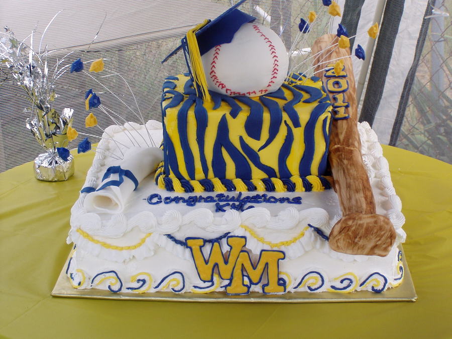 Baseball Graduation - CakeCentral.com