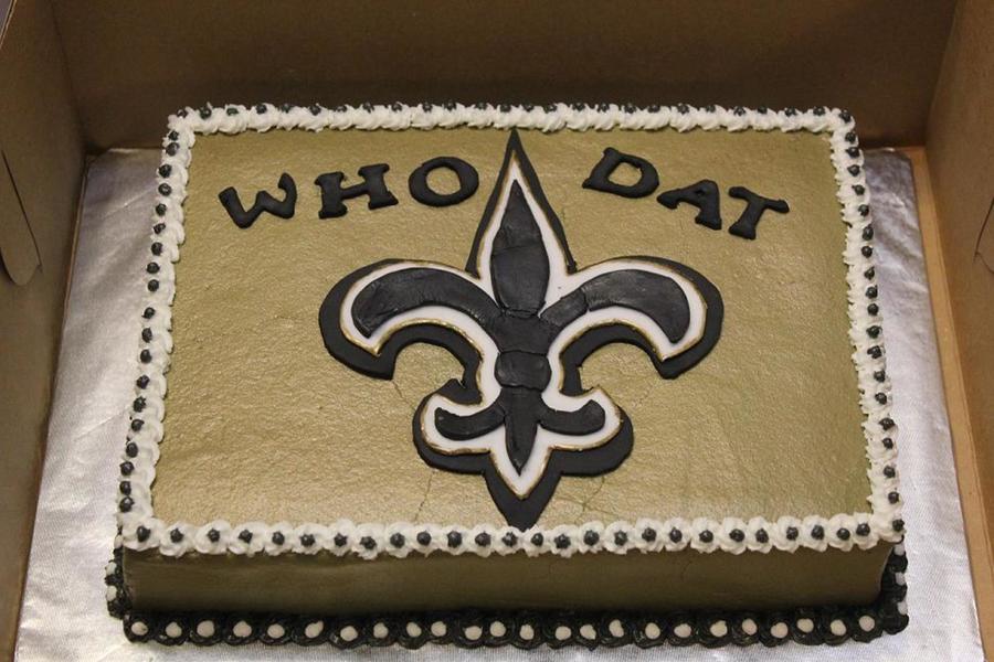 Who Dat 2 - CakeCentral.com