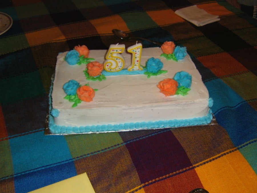 51St Birthday Cake - CakeCentral.com