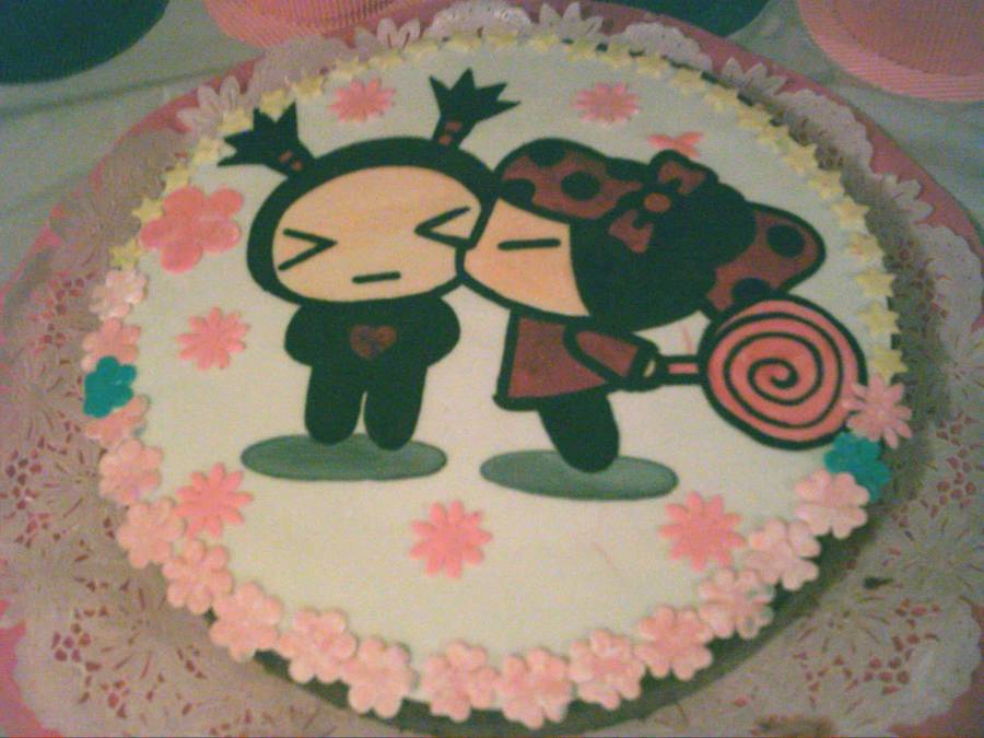 Pucca&garu Cake - CakeCentral.com