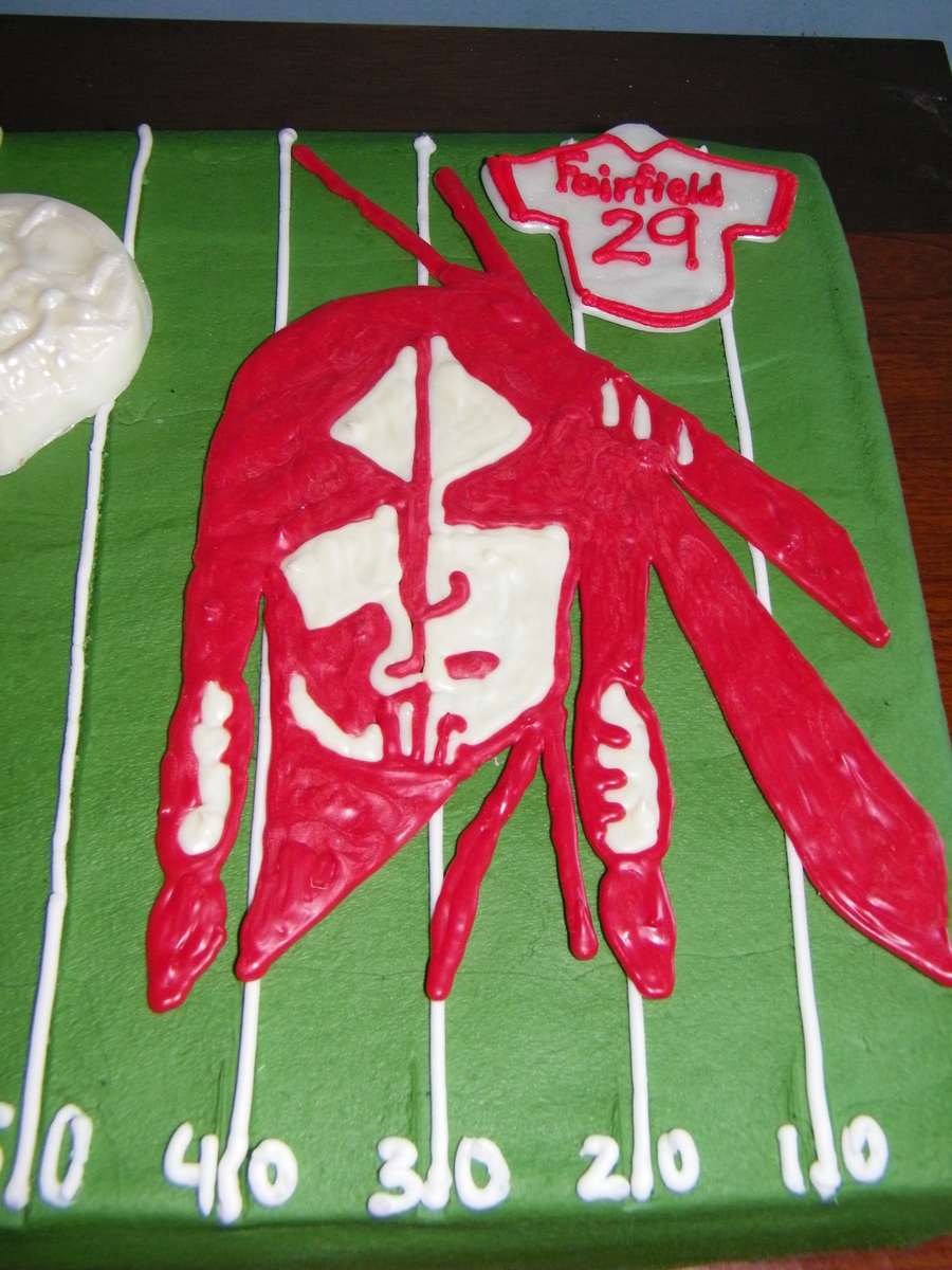 Lacrosse Cake - CakeCentral.com