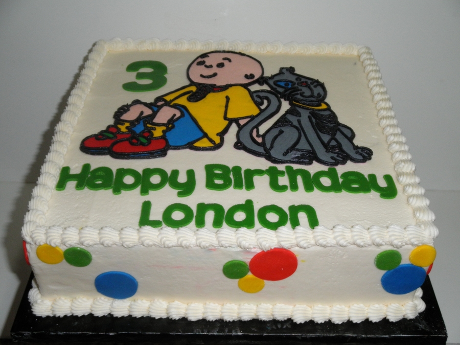 Calliou - CakeCentral.com