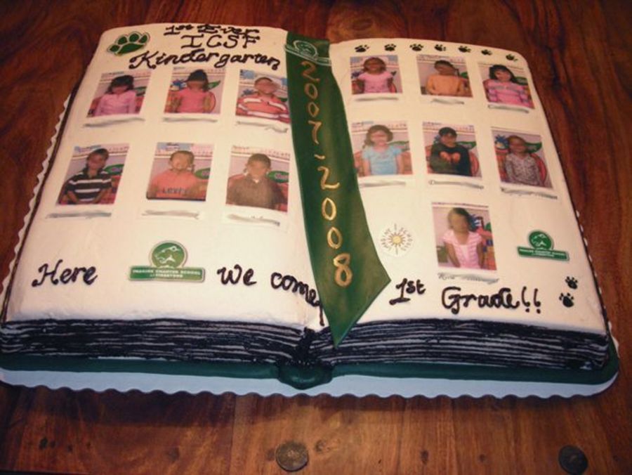 Kindergarten Graduation Yearbook - CakeCentral.com
