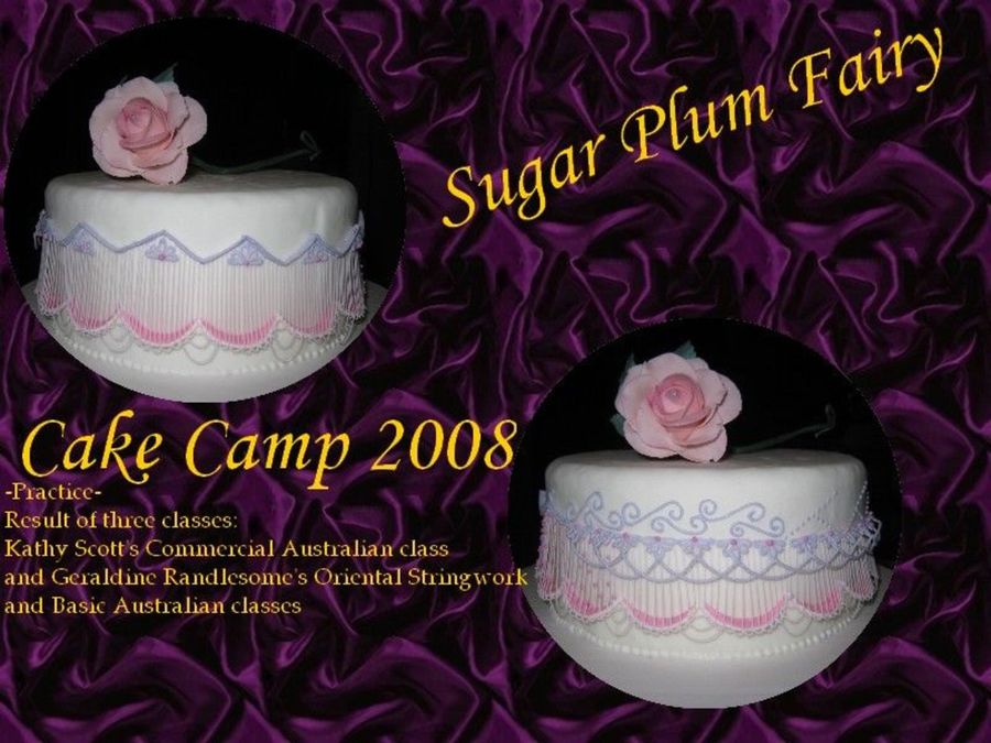 Basic/commercial Australian Stringwork Practice - CakeCentral.com