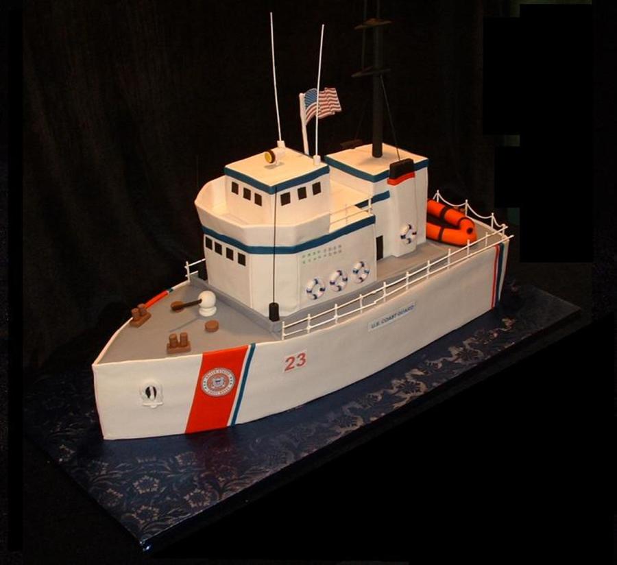 U.s. Coast Guard Ship - CakeCentral.com