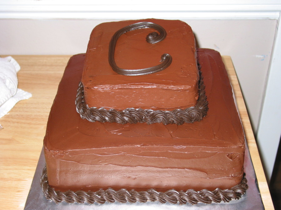 Initial Cake - CakeCentral.com