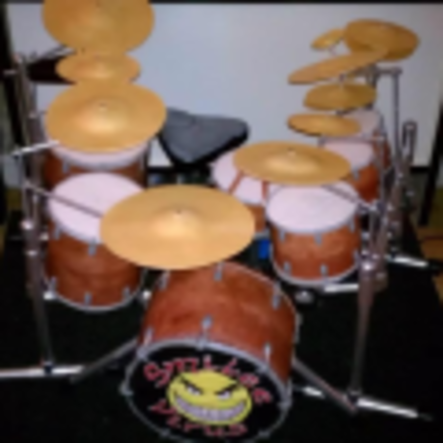 Complete 12 Scale Drum Kit - CakeCentral.com